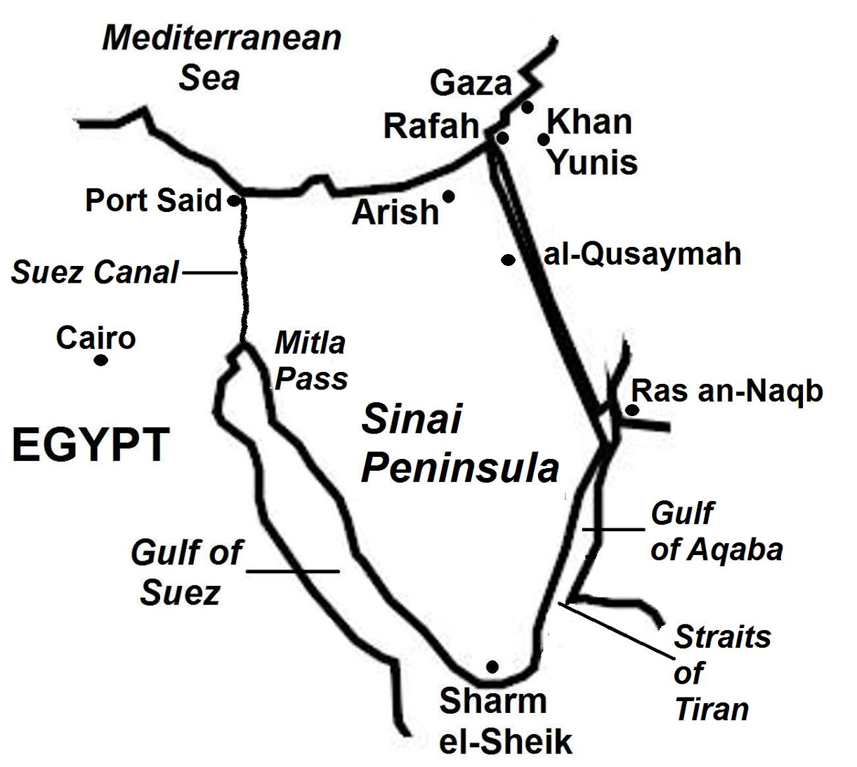 October 29, 1956 – Suez Crisis: Israeli forces invade the Sinai ...