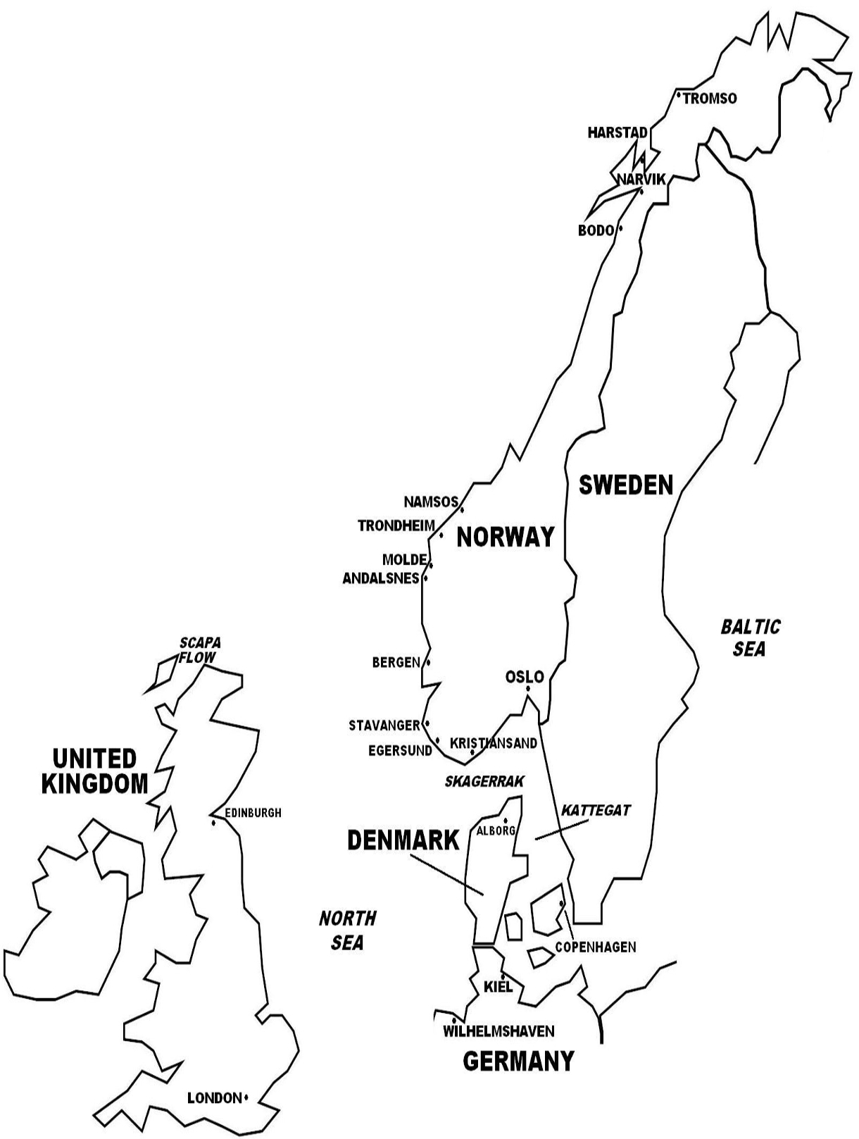 April 14, 1940 – World War II: British forces land in Namsos, Norway ...